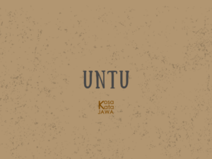 Untu Artinya Dalam Bahasa Jawa Ke Indonesia & Contoh Kalimat - KosakataJawa.com